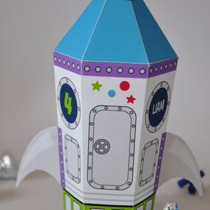 Outer Space Party Rocket Favor Boxes / Space Party Favors / Astronaut ...
