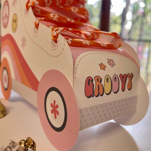 GROOVY Roller Skate Party Favor Boxes / Skate Favors Treat Box ...