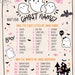 What's Your Ghost Name Game Printable Sign With Name Tags & Cards, Cute ...
