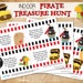 Indoor Pirate Treasure Hunt Clues for Kids With Rhyming - Etsy