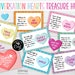 Valentine's Day Conversation Hearts Scavenger Hunt / - Etsy