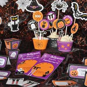 Halloween Printable Party Package / Halloween Decor / Halloween ...