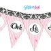 Paris Party Printable Banner / French Themed Birthday Decor / Party in ...