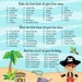 Pirate and Mermaid Party Game / What's Your Pirate Name - Etsy