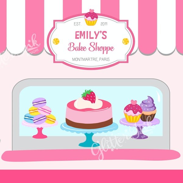 Bakery Backdrop - Etsy