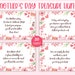 Mother's Day Scavenger Hunt Clue Cards / Happy Mothers Day Treasure ...