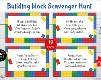 Classroom Scavenger Hunt Rhyming Riddle Clue Cards, Back to School ...