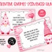 Buy Valentine's Day Scavenger Hunt Clue Cards / Valentines Day Treasure ...