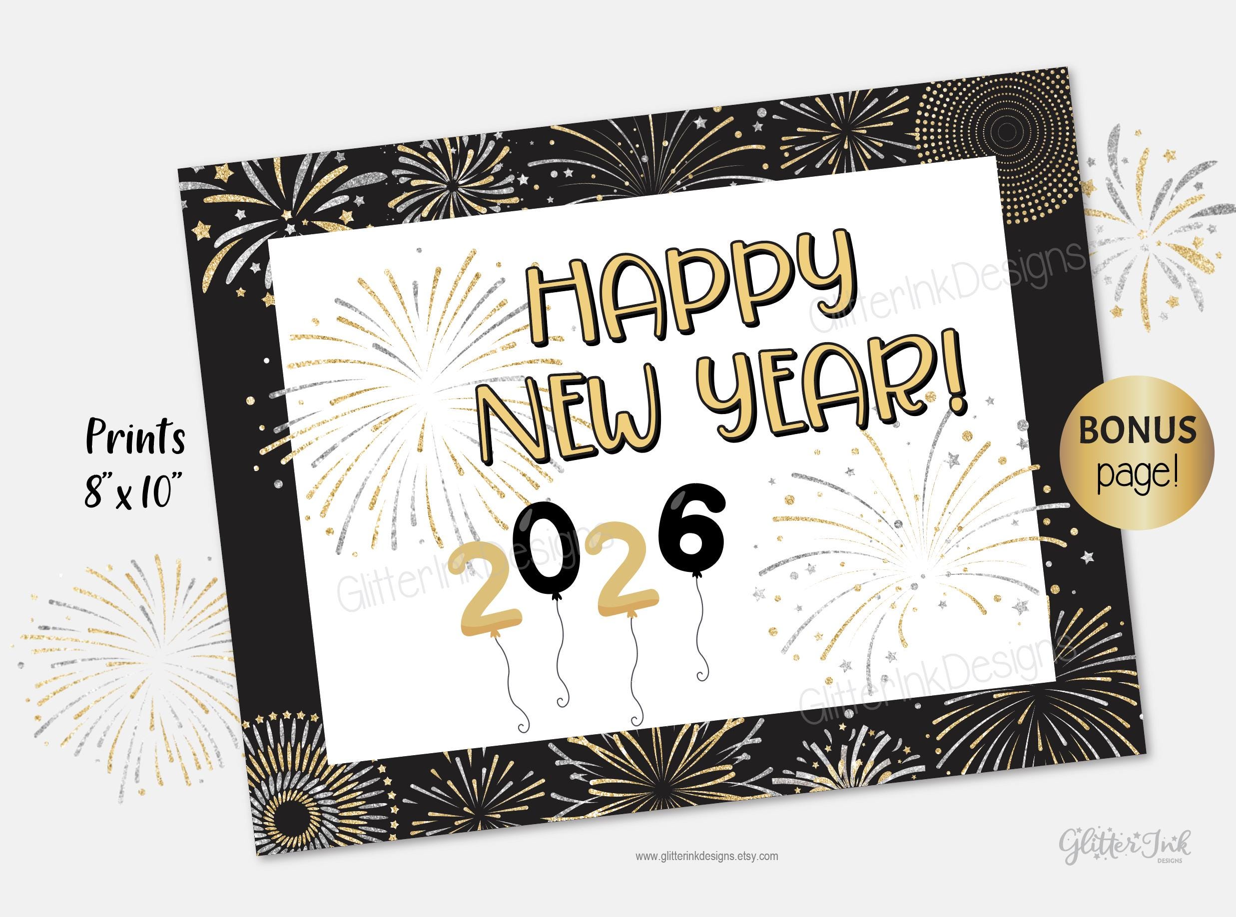 2026 New Years Eve Scavenger Hunt for Kids, New Year's Eve Family Party ...