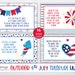 4th of July Scavenger Hunt Clue Cards / Outdoor Fourth of July - Etsy