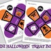 Mini Halloween Treat Box / Halloween Favor Box / Halloween Candy Favors ...