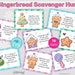 Christmas Scavenger Hunt Clue Cards / Christmas Treasure Hunt Clues for ...