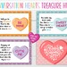 Valentine's Day Conversation Hearts Scavenger Hunt / - Etsy