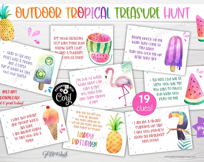 Summer Scavenger Hunt, Summer Indoor Activities, Summer Games for Kids ...