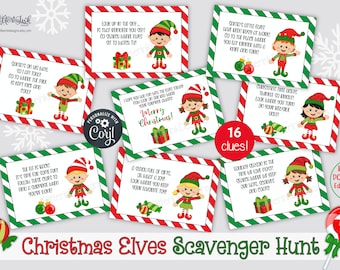 Scavenger Hunt Christmas | Etsy
