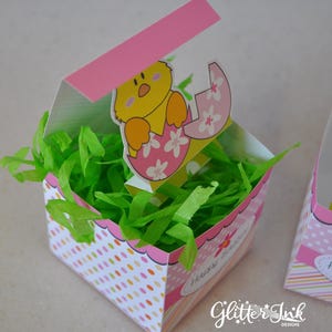 Easter Favor Boxes / Easter Bunny Jack in the Box / Easter Surprise Pop ...