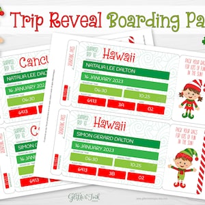 Christmas Elves Surprise Trip Reveal Kids Treasure Hunt Clues ...