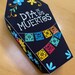 Day of the Dead Coffin Treat Box, Día De Los Muertos Sugar Skull Party ...