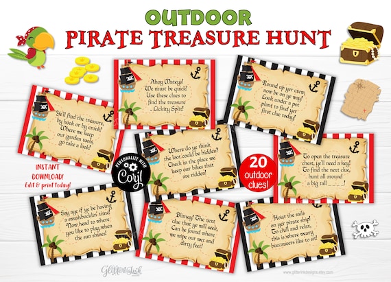 Adivinanzas De Búsqueda Del Tesoro Para Fiestas De Cumpleaños