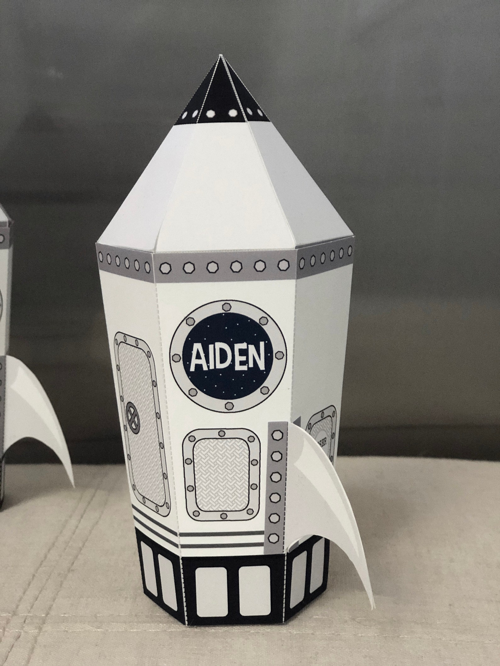 Outer Space Party Rocket Favor Boxes / Space Party Favors / Astronaut ...