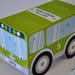 Little Bus Birthday Printable Favor Box / Bus Party Treat Box Cupcake ...