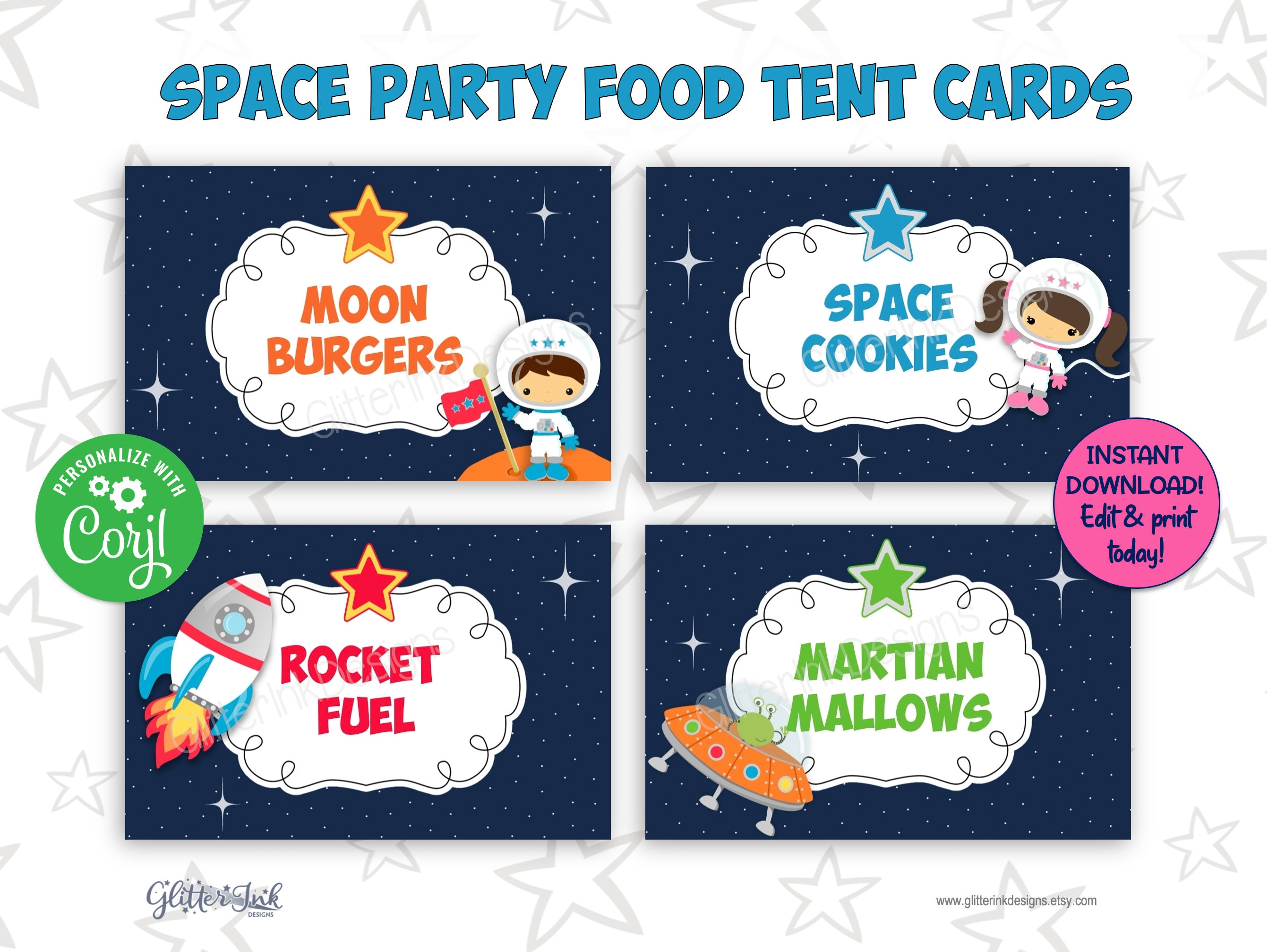 Astronomy Party Food