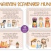 Nativity Scene Christmas Scavenger Hunt Clue Cards, Printable Treasure ...