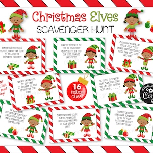 Christmas Elves Cruise Surprise Trip Reveal Scavenger Hunt & Boarding ...