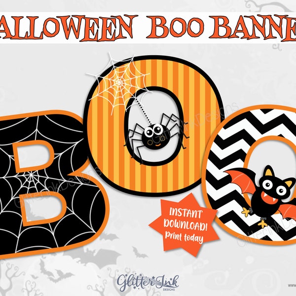 Halloween Banner - Etsy