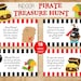 Indoor Pirate Treasure Hunt Clues for Kids With Rhyming Riddles, Pirate ...