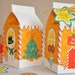 Christmas Gift Box / Gingerbread House Milk Carton / Gingerbread Man ...