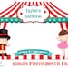 Circus Party Photo Booth Frame / Carnival Dancer Photo Booth - Etsy