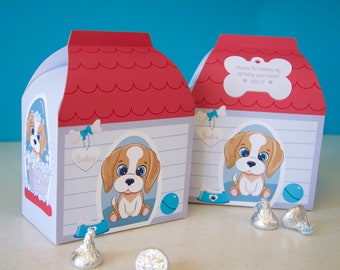 Printable Dog House Box - Etsy