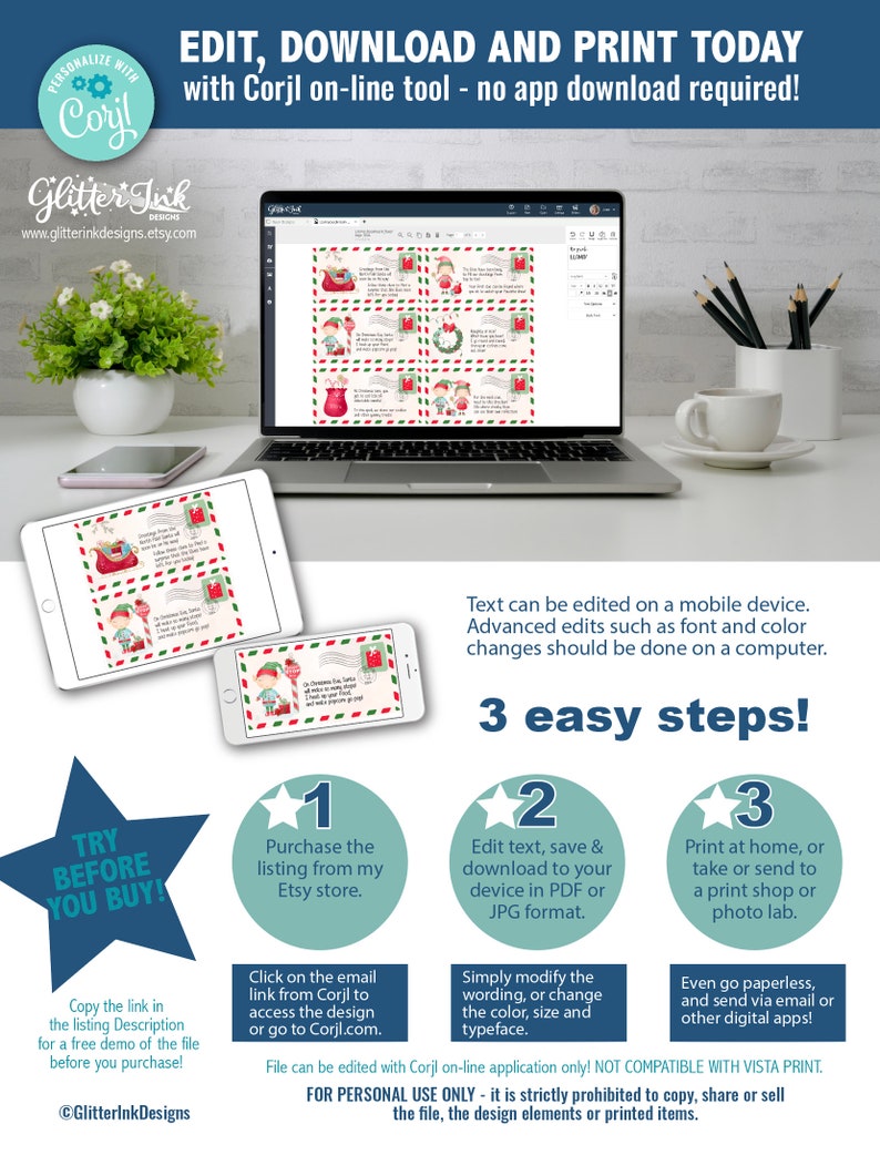 Editable Elf Letter and Scavenger Hunt Clue Cards / Christmas Elves ...