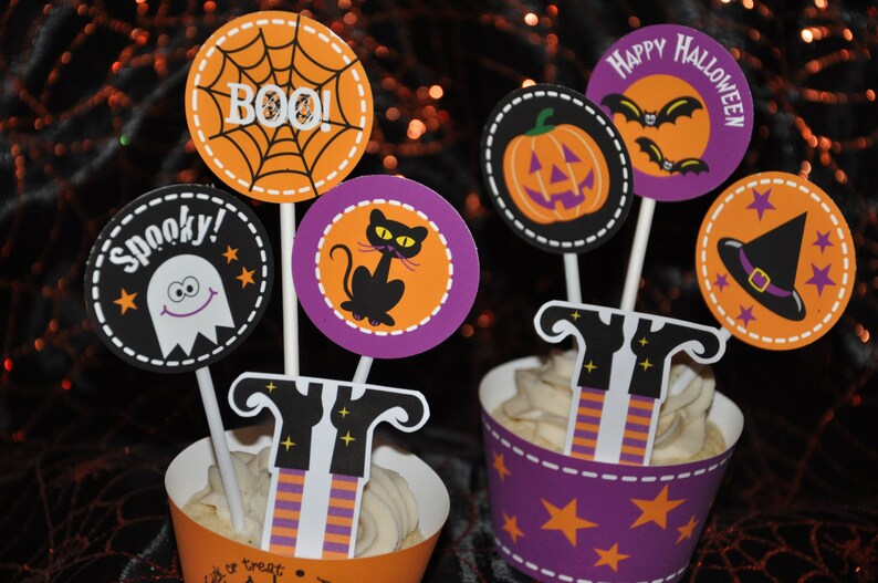 Halloween Printable Party Package / Halloween Decor / - Etsy