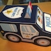 Police Car Favor Box Centerpiece Decoration / Police Party Favors ...