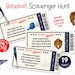 Baseball Game Reveal Scavenger Hunt and Printable Ticket / Baseball ...
