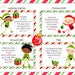 Christmas Elves Kids Treasure Hunt / Christmas Scavenger Hunt ...