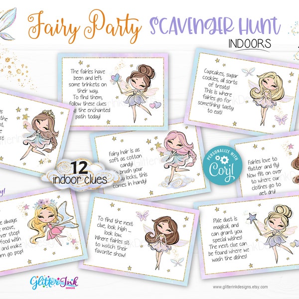 Fairy Scavenger Hunt - Etsy