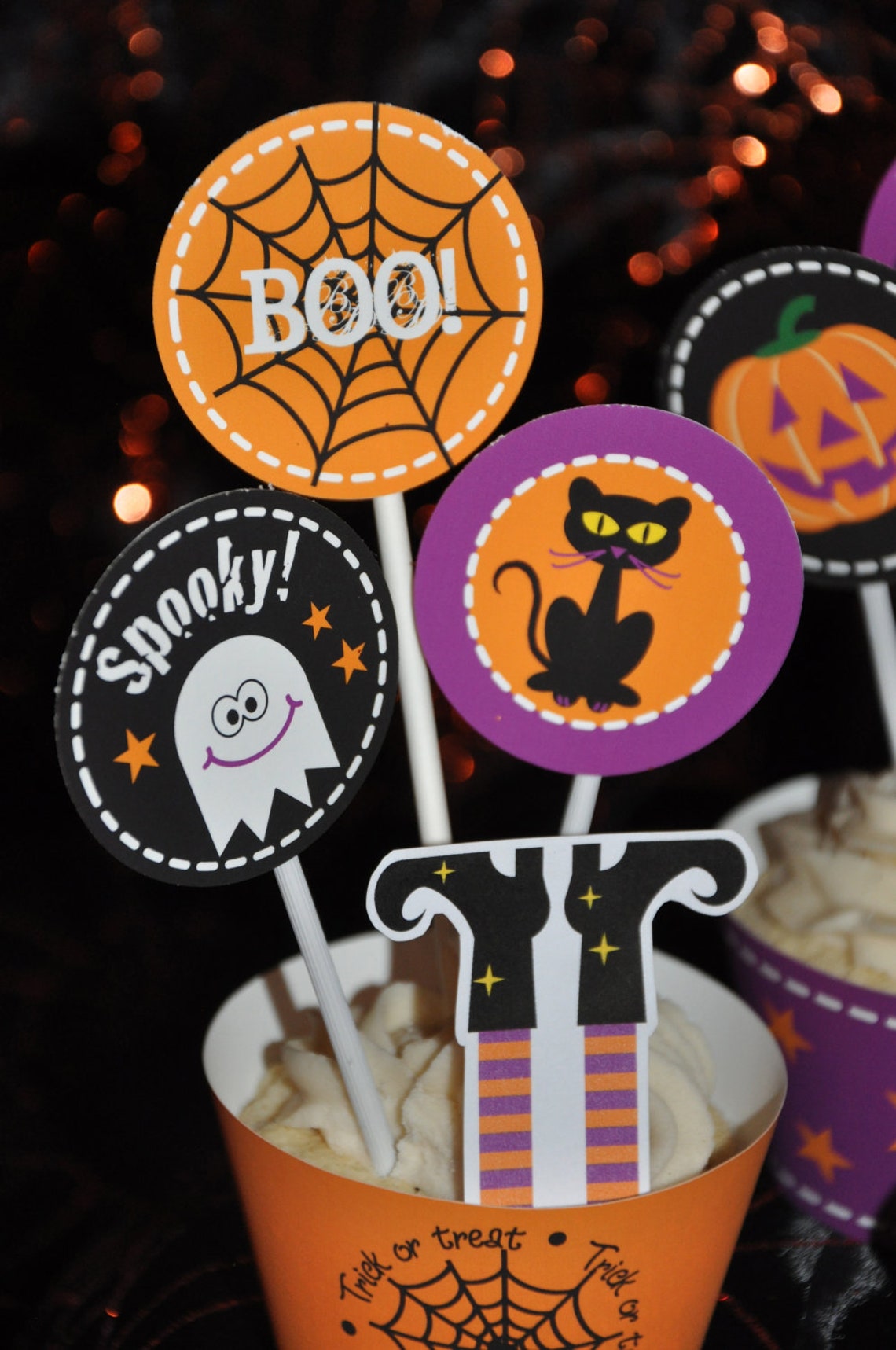 Halloween Printable Party Package / Halloween Decor / - Etsy