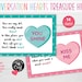 Valentine's Day Conversation Hearts Scavenger Hunt / Valentines Day ...