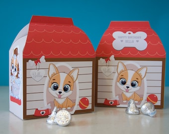 Printable Dog House Box - Etsy