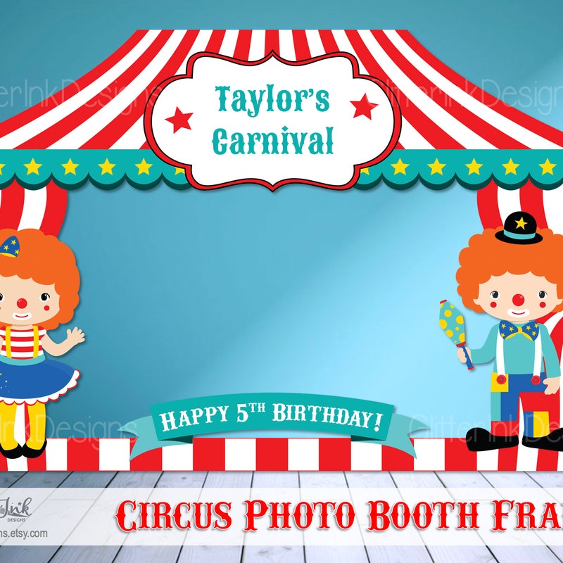 Clown Photo Booth - Etsy