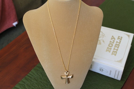 Avon Cross on a Gold Plated Chain, Cross, Avon, Birth… - Gem