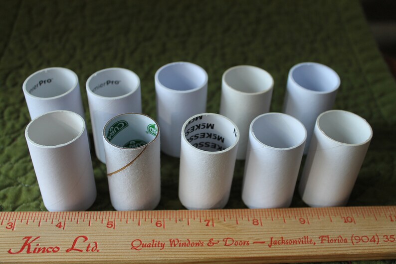 Paper Tubes, 2 Inch Long X 1 Inch Diameter, Craft Supply, Thicker Than ...