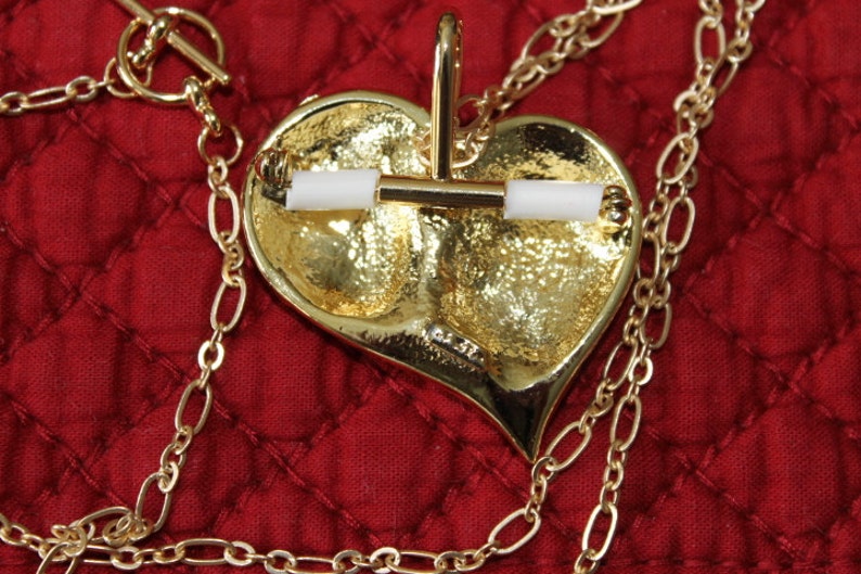 Ajc's Lovers Lopsided Heart With Two Sweethearts Figural - Etsy