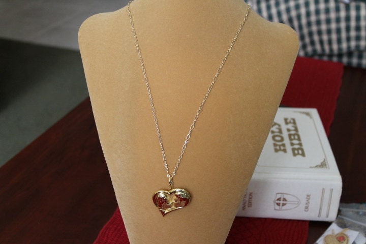 Ajc's Lovers Lopsided Heart With Two Sweethearts Figural - Etsy