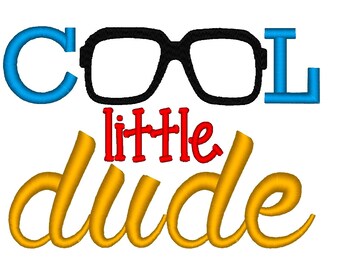 Cool Little Dood. INSTANT DOWNLOAD. Machine Embroidery Design | Etsy