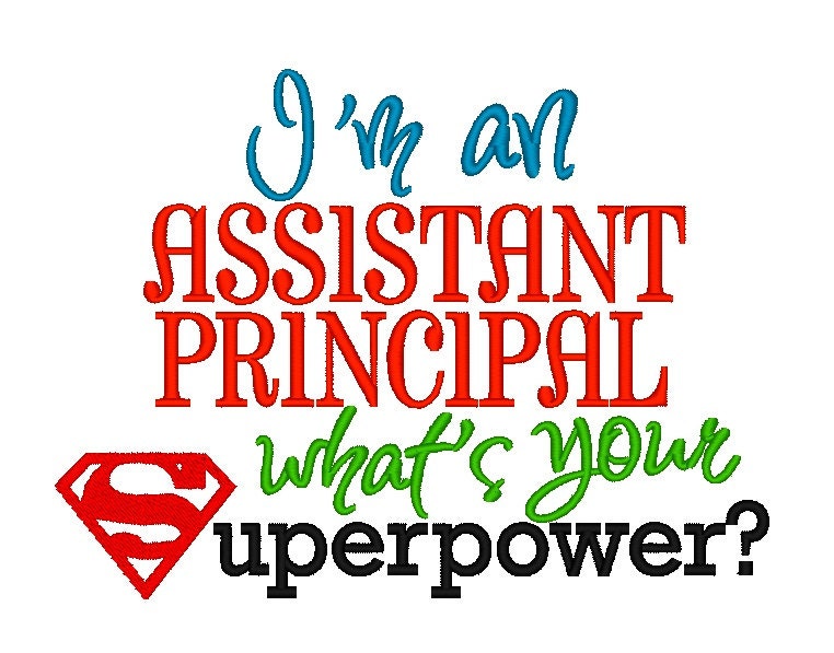 I'm an Assistant Principal what's your Superpower. | Etsy