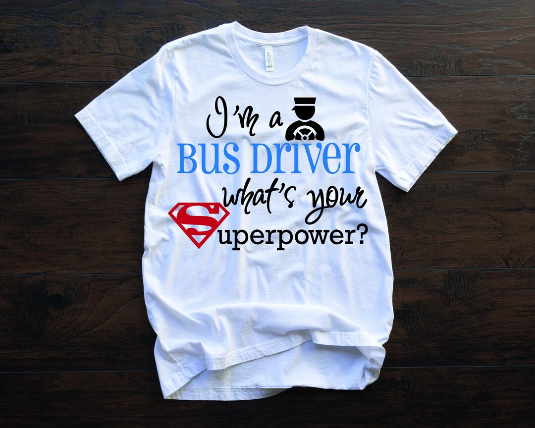 I'm a BUS DRIVER, What's Your Superpower? • Rainbow • Instant Digital ...